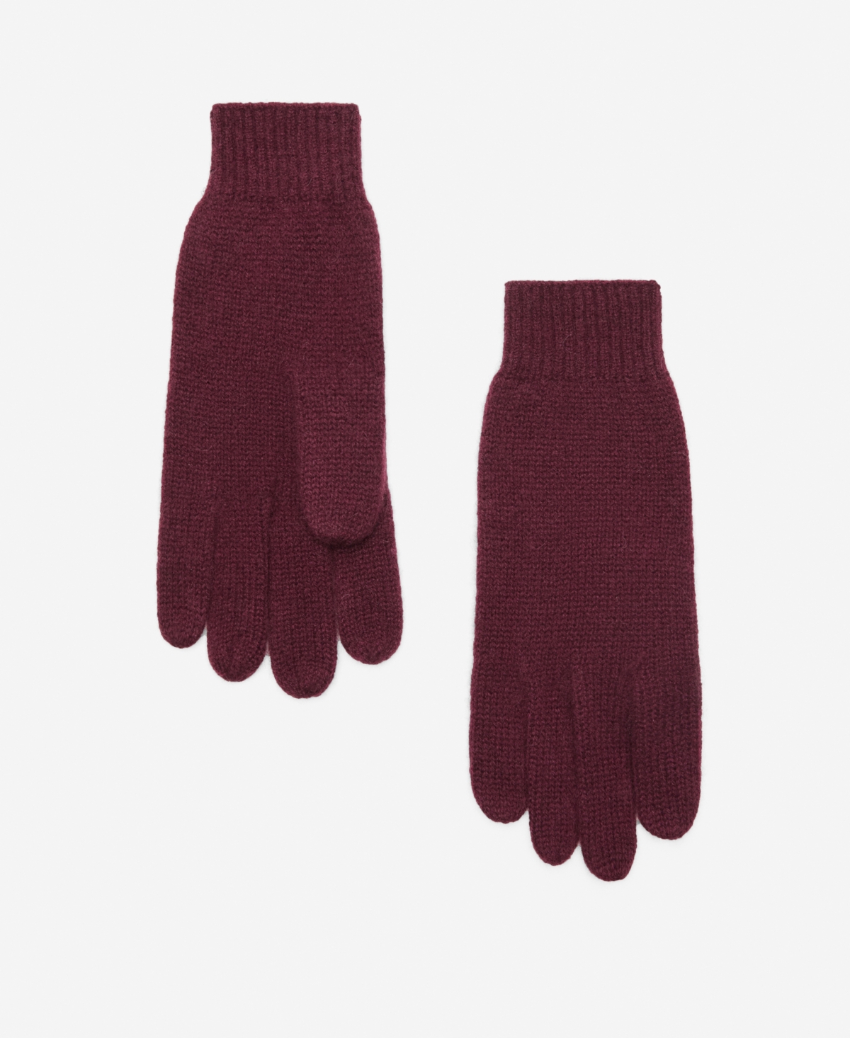 Click here for Mango Womens Cashmere Gloves - Burgundy prices