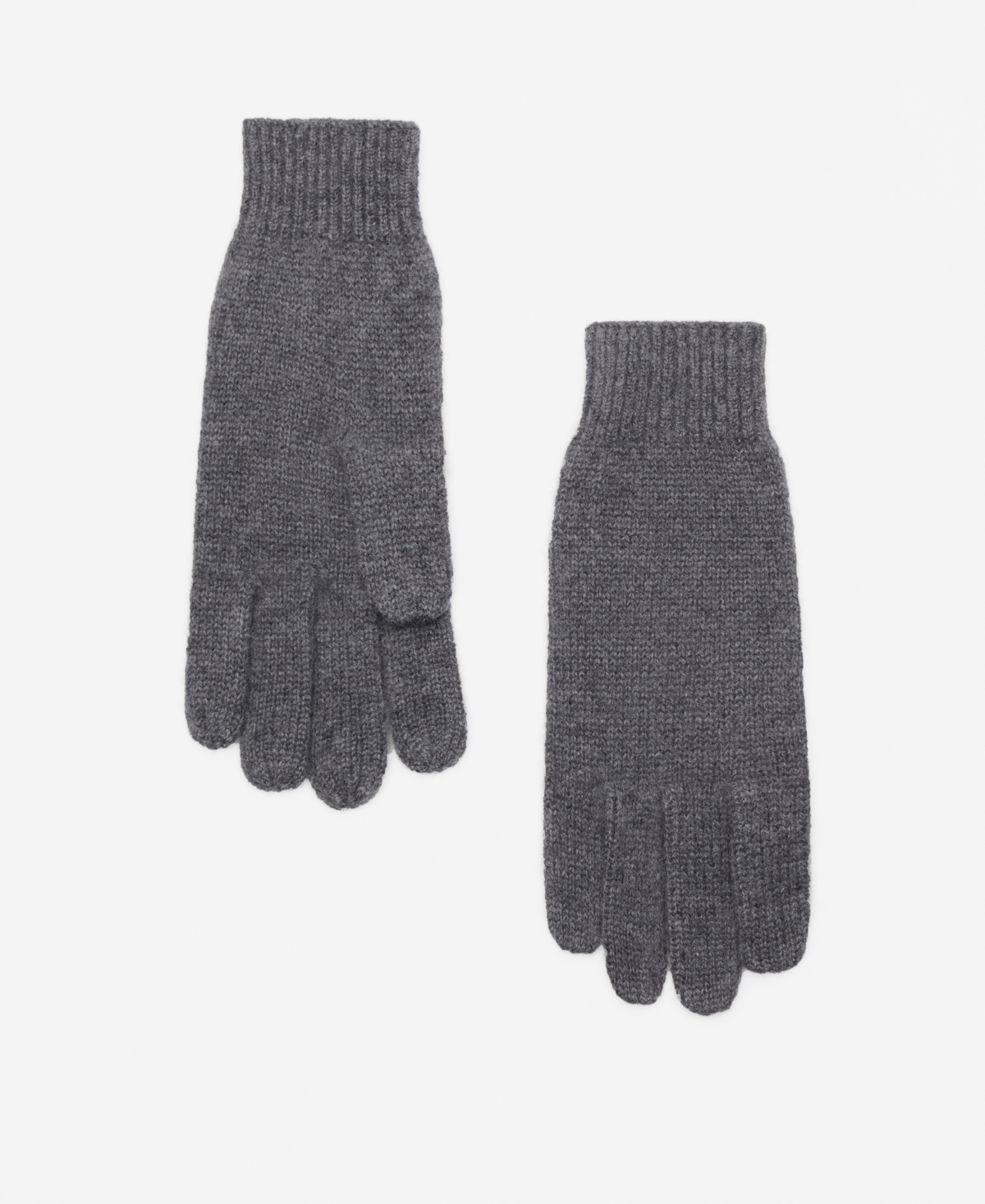 Click here for Mango Womens Cashmere Gloves - Medium Heather Gray prices