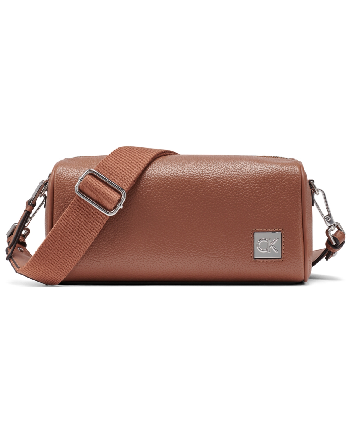Click here for Calvin Klein Rue Small Crossbody Bag - Caramel prices