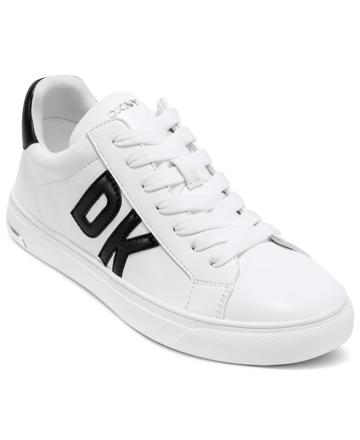 Click here for Dkny Abeni Platform Low Top Sneakers - White/ Blac... prices