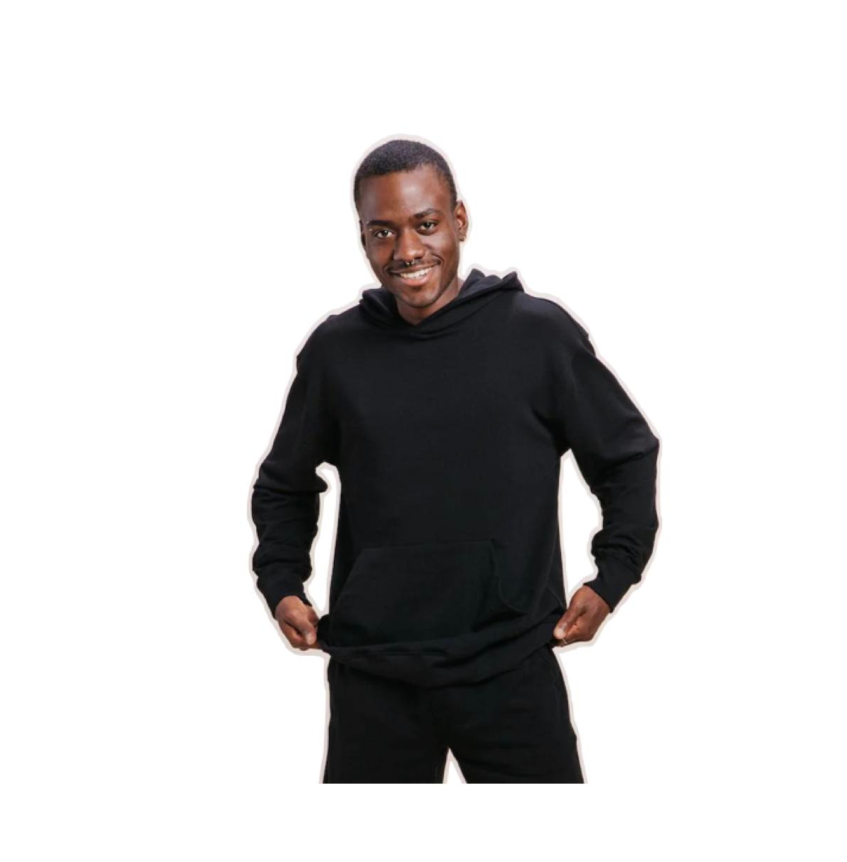 Click here for Ocio Mens SoftCore Classic Hoodie - Black prices