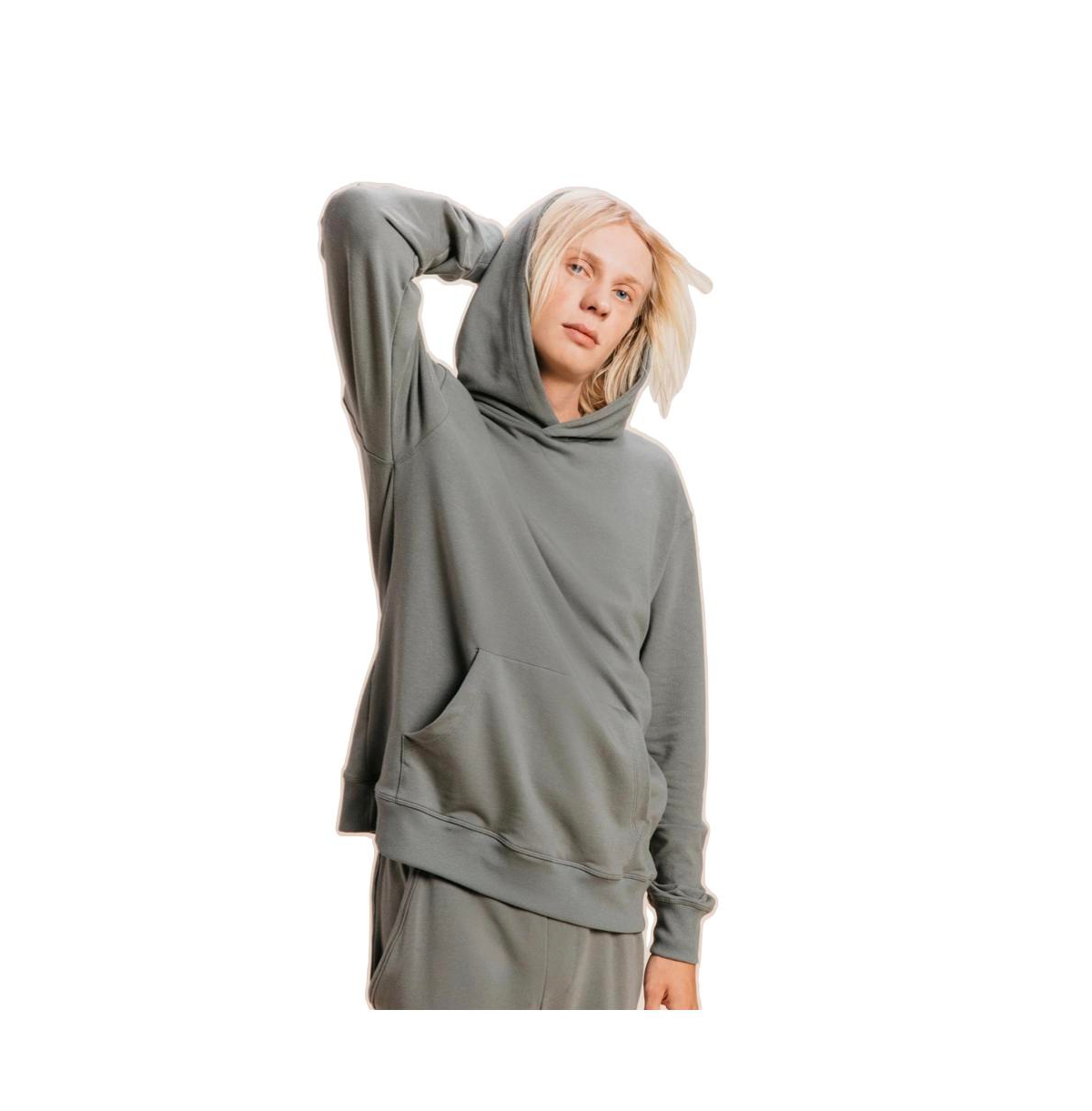 Click here for Ocio Mens SoftCore Classic Hoodie - Sage prices