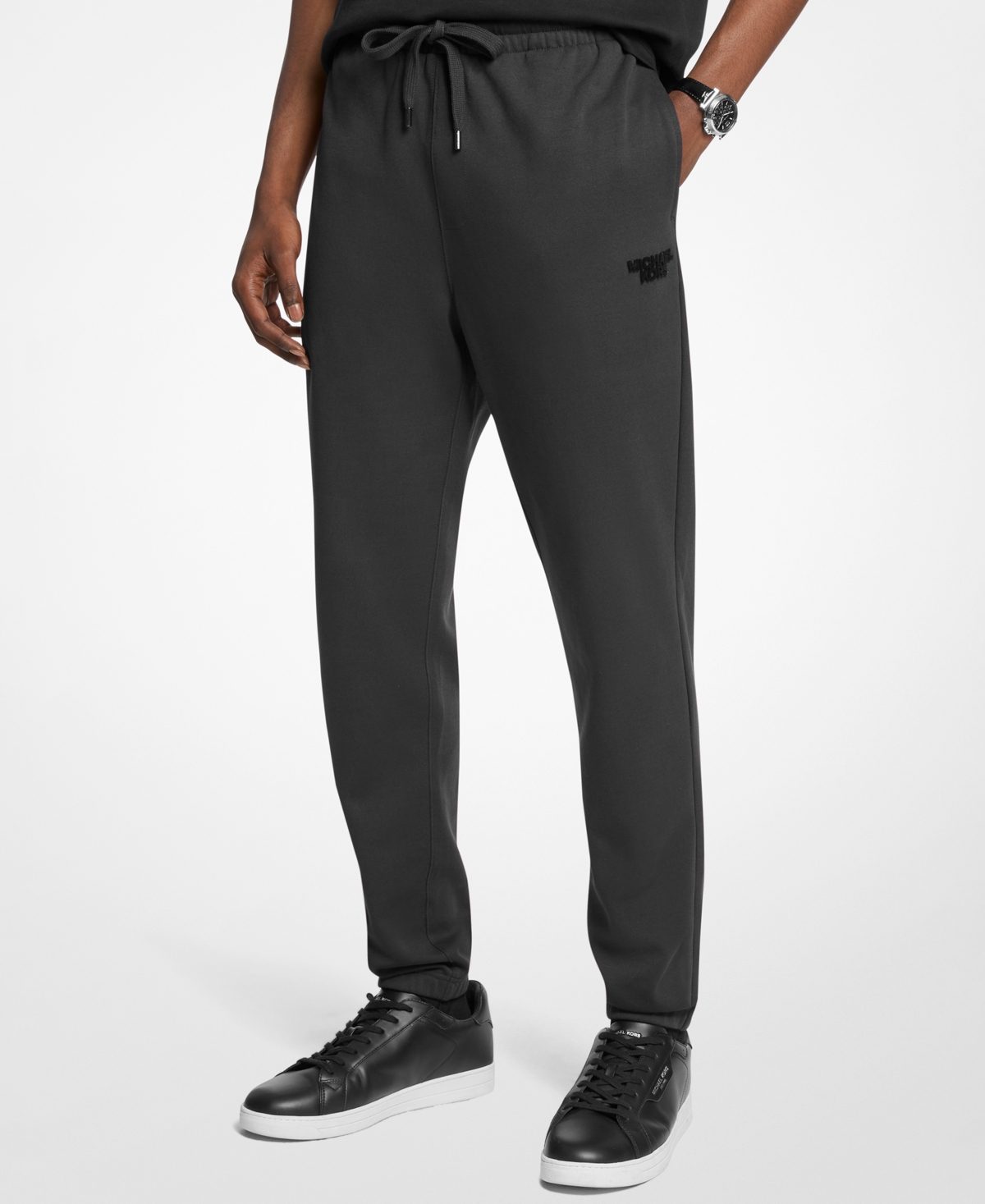 Click here for Michael Kors Mens Regular Fit Joggers - Black prices
