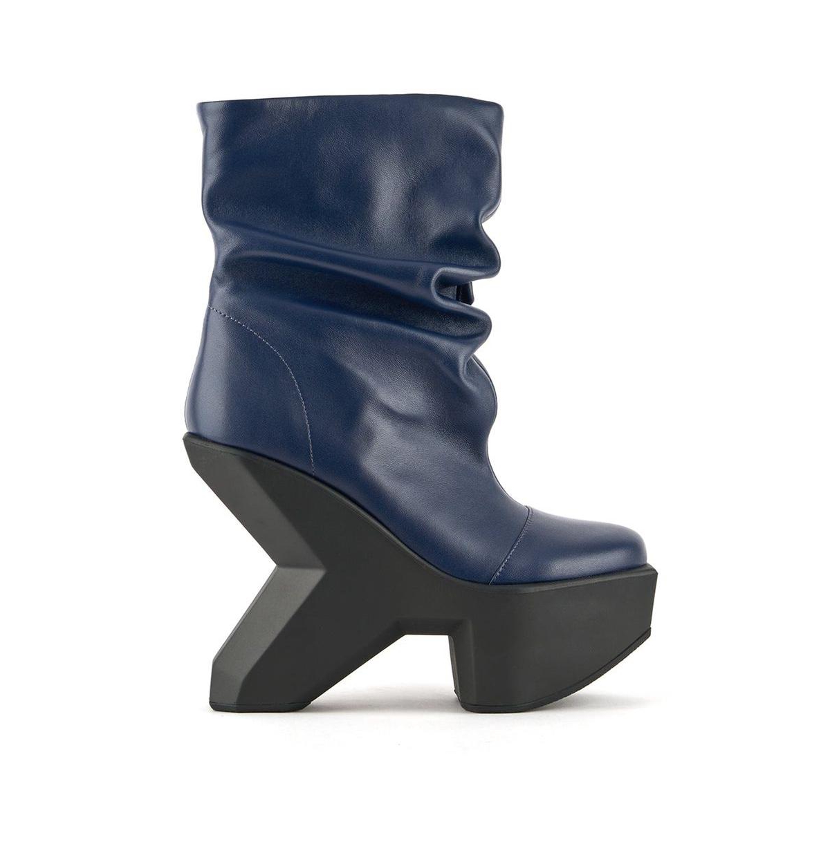 Click here for United Nude Womens Boulder Slouch Boot - Midnight... prices