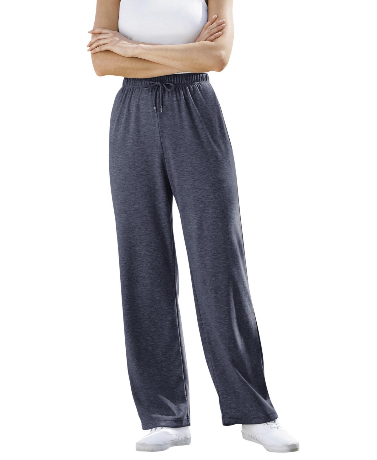 Click here for Woman Within Womens Within Tall Sport Knit Straigh... prices