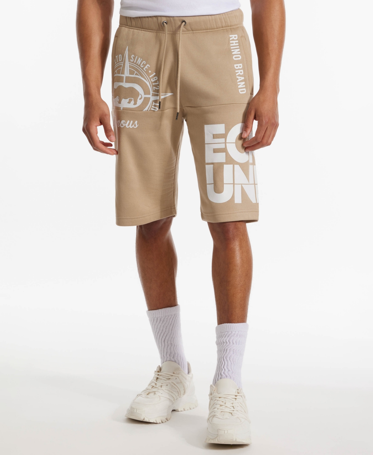 Click here for Ecko Unltd Mens Tackled Fleece Regular Fit Shorts... prices