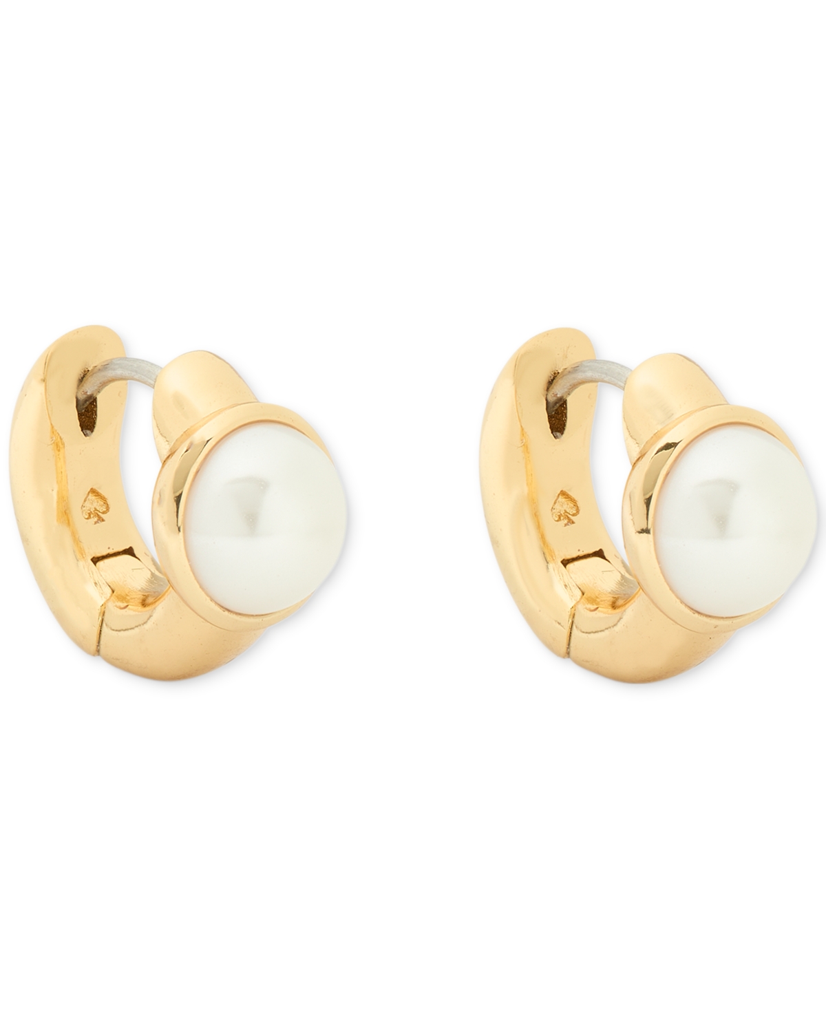 Click here for kate spade new york Cubic Zirconia Round Huggies E... prices