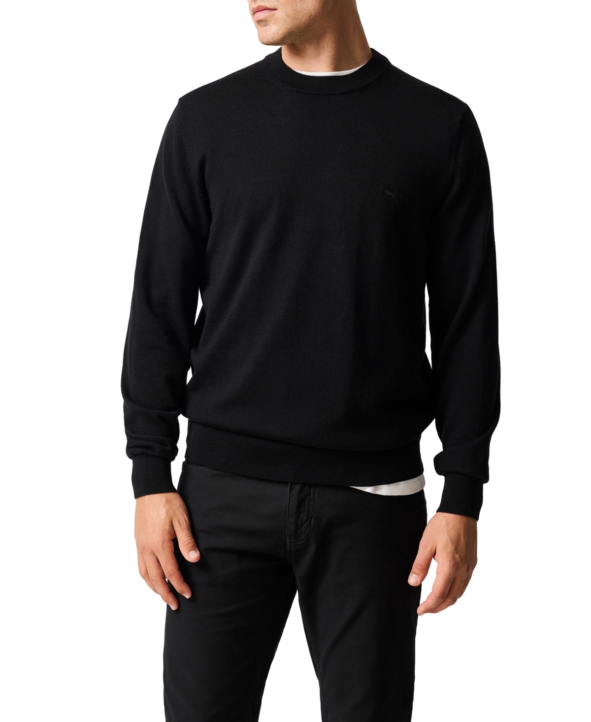 Click here for Rodd Gunn Mens York Bay Knit - Onyx prices