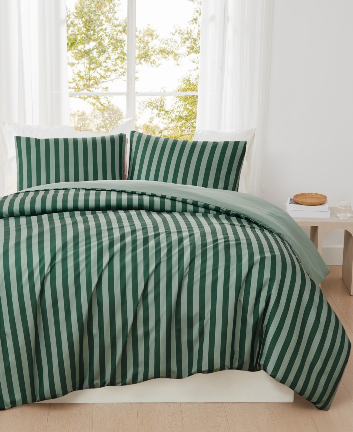 Click here for Truly Soft Weston Stripe 3-Pc. Duvet Set  King - G... prices