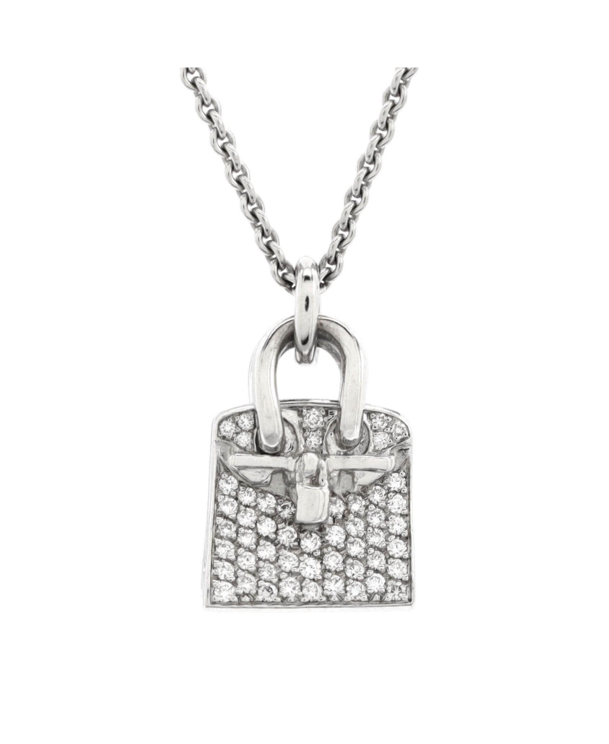 Click here for Pre-Owned HERMES Birkin Amulette Pendant Necklace... prices