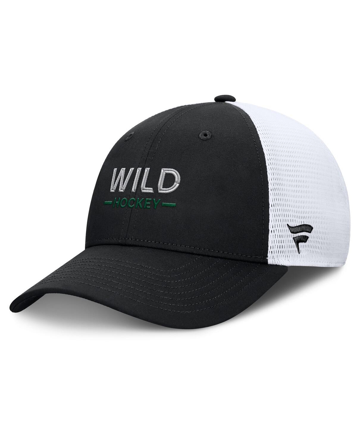 Click here for Fanatics Mens Black/White Minnesota Wild Authentic... prices