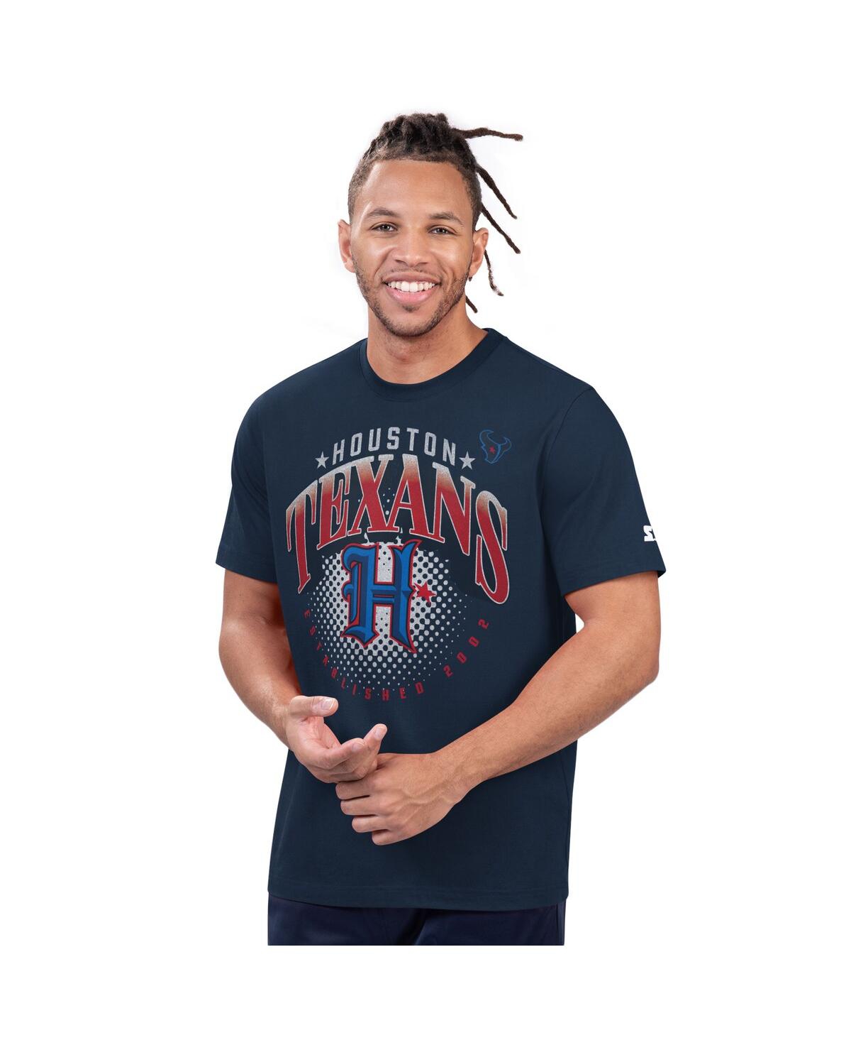 Click here for Starter Mens Navy Houston Texans Prime Time T-Shir... prices