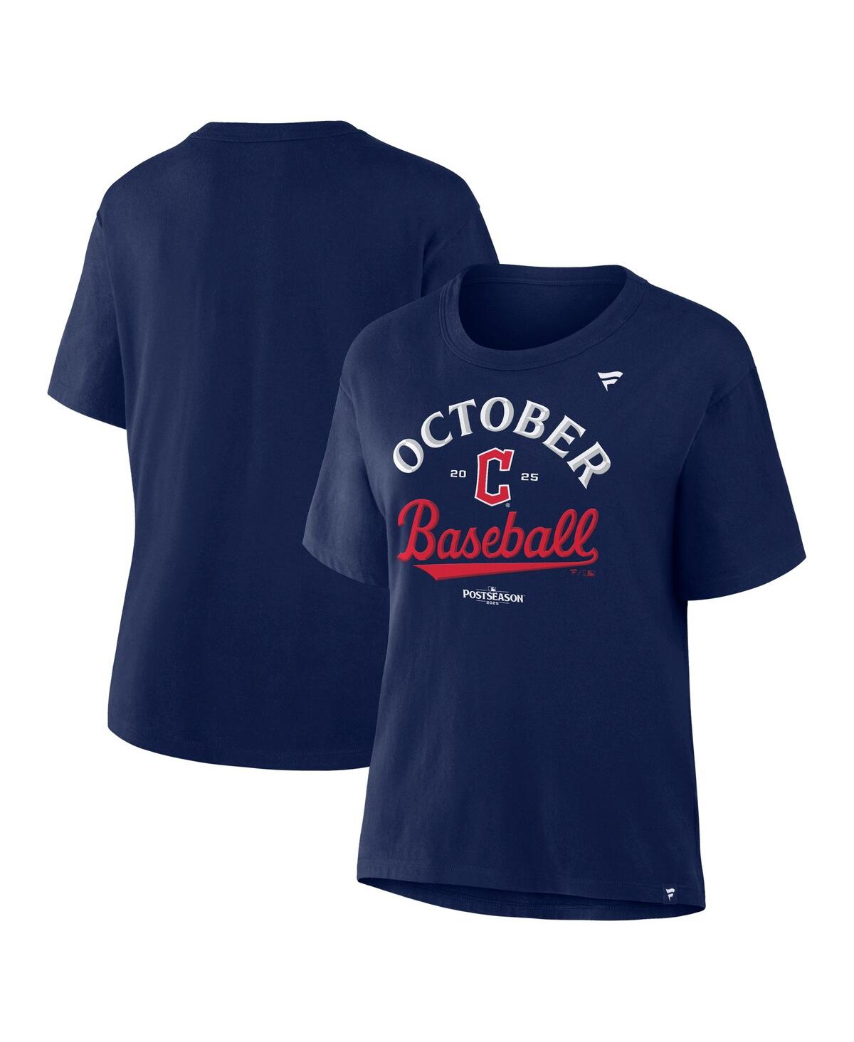 Click here for Fanactics Womens Navy Cleveland Guardians 2025 Mlb... prices
