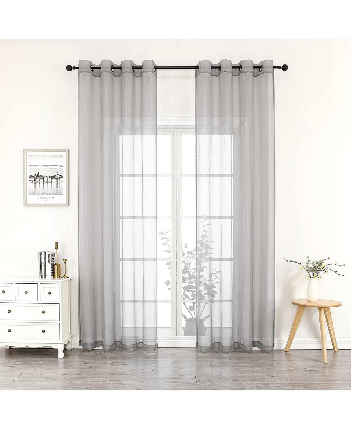 Click here for GoodGram Montauk Accents 2 Piece Grommet Top Summe... prices