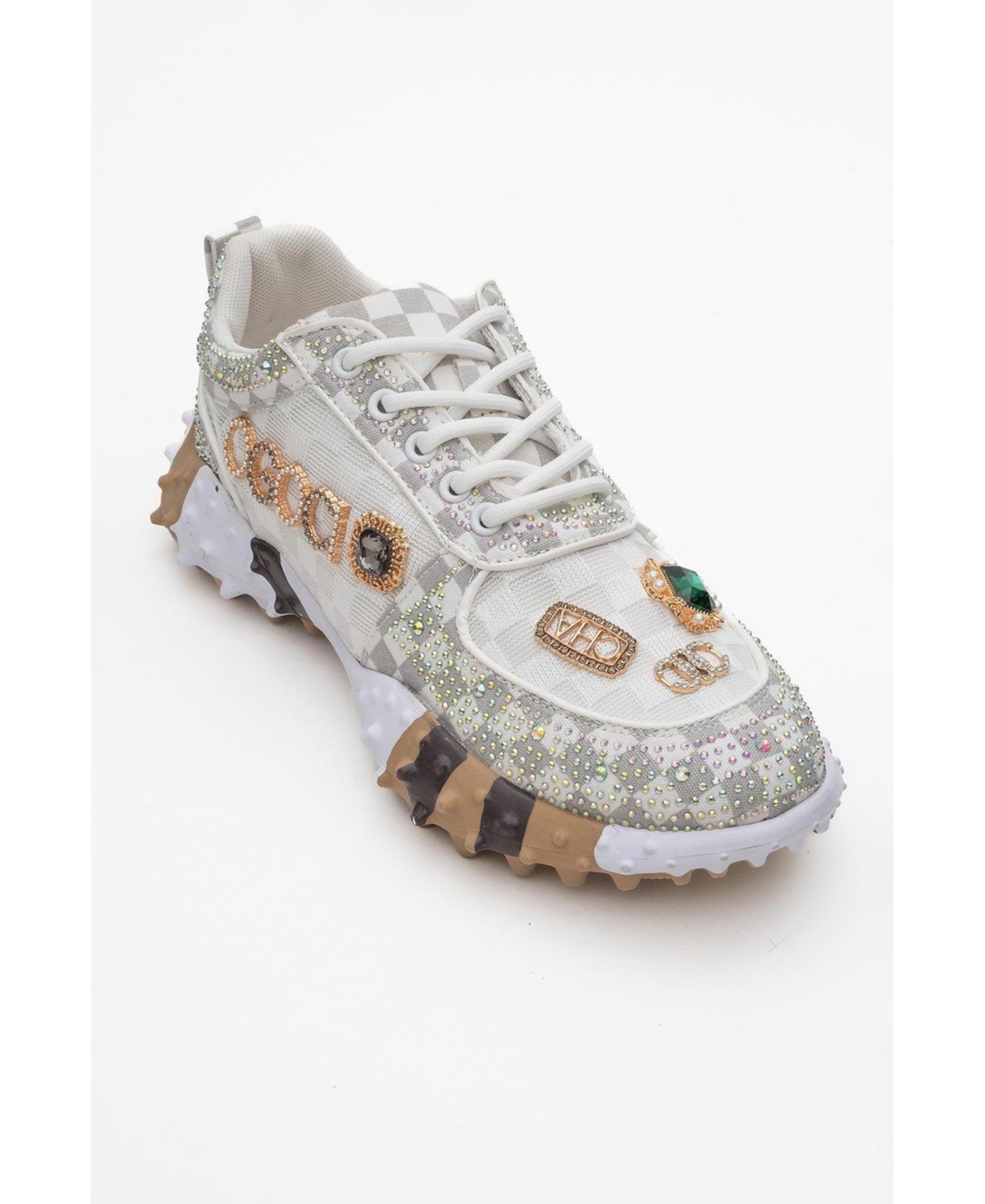 Click here for Prologue Shoes Vero Jewel Sneakers (Women) - White... prices