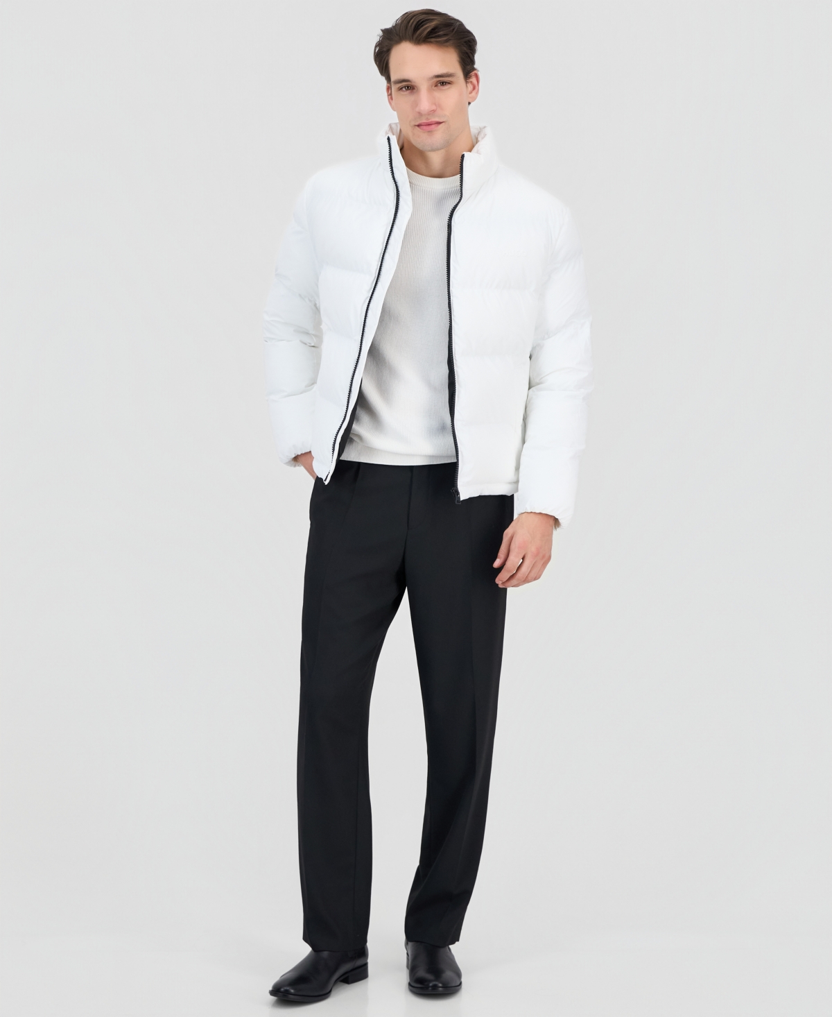 Click here for Hugo by Hugo Boss Mens Beazly Coated Puffer Jacket... prices