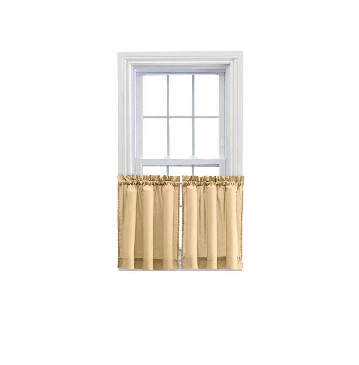 Click here for Ellis Stacey Solid Color Window 1.5" Rod Pock... prices