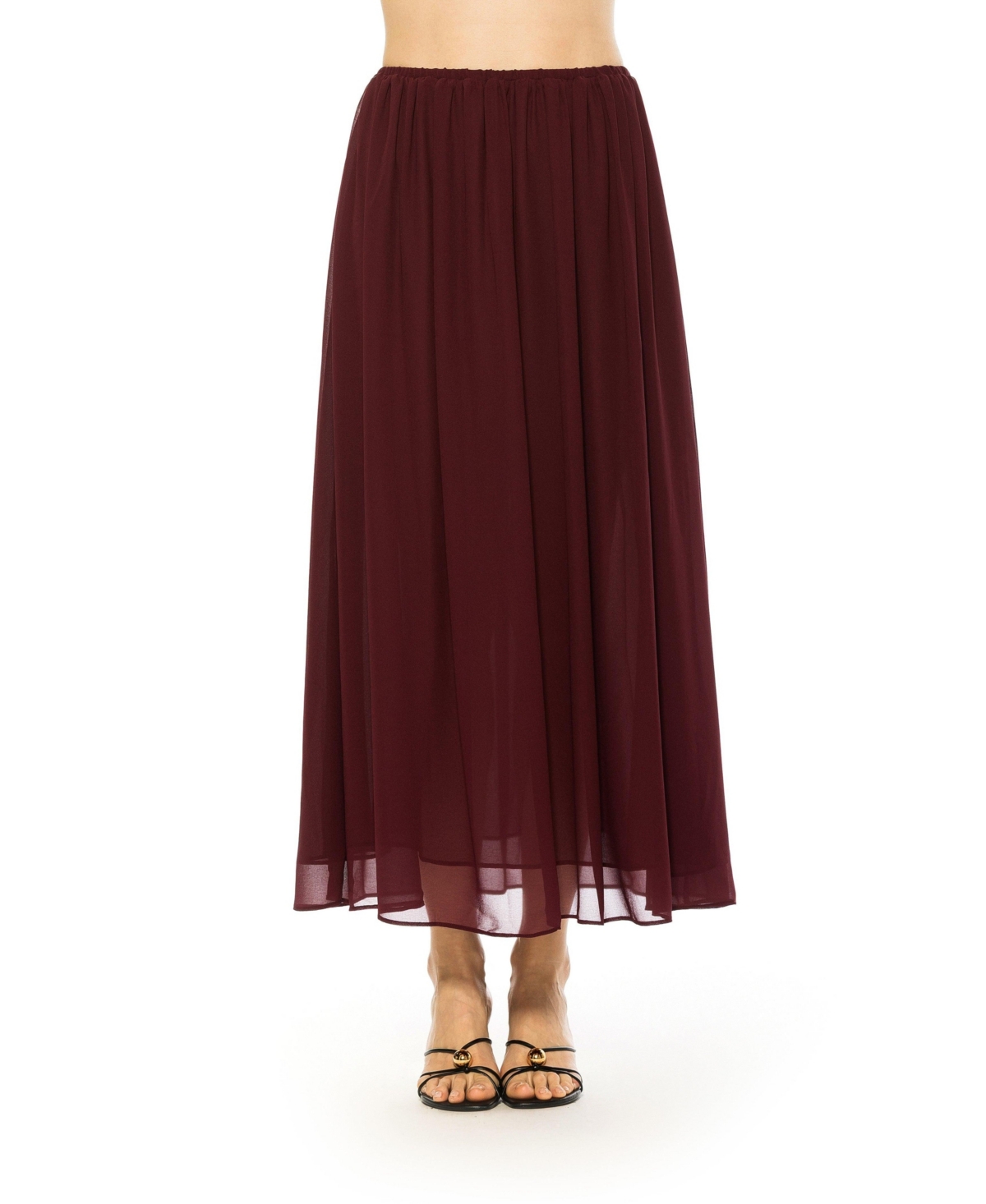 Click here for Alexia Admor Womens Vayla Skirt - Burgundy prices