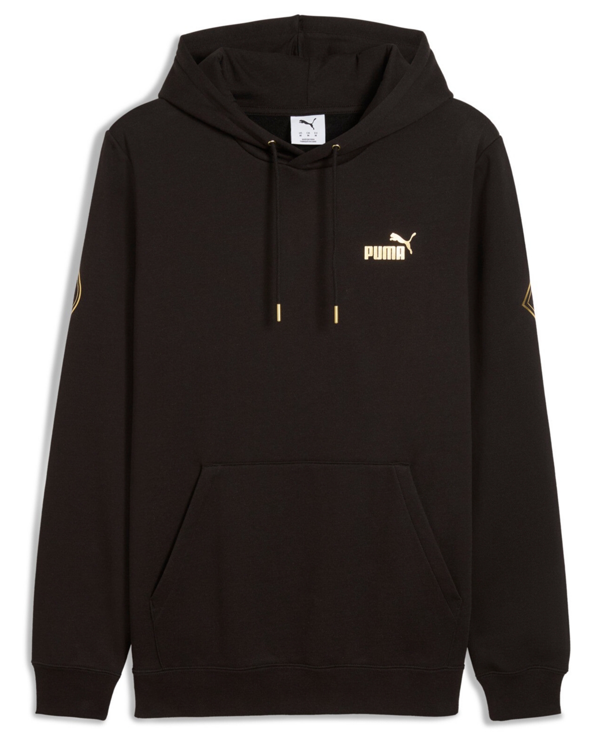 Click here for Maximal Metallic Relaxed Hoodie Fl - Puma Black prices