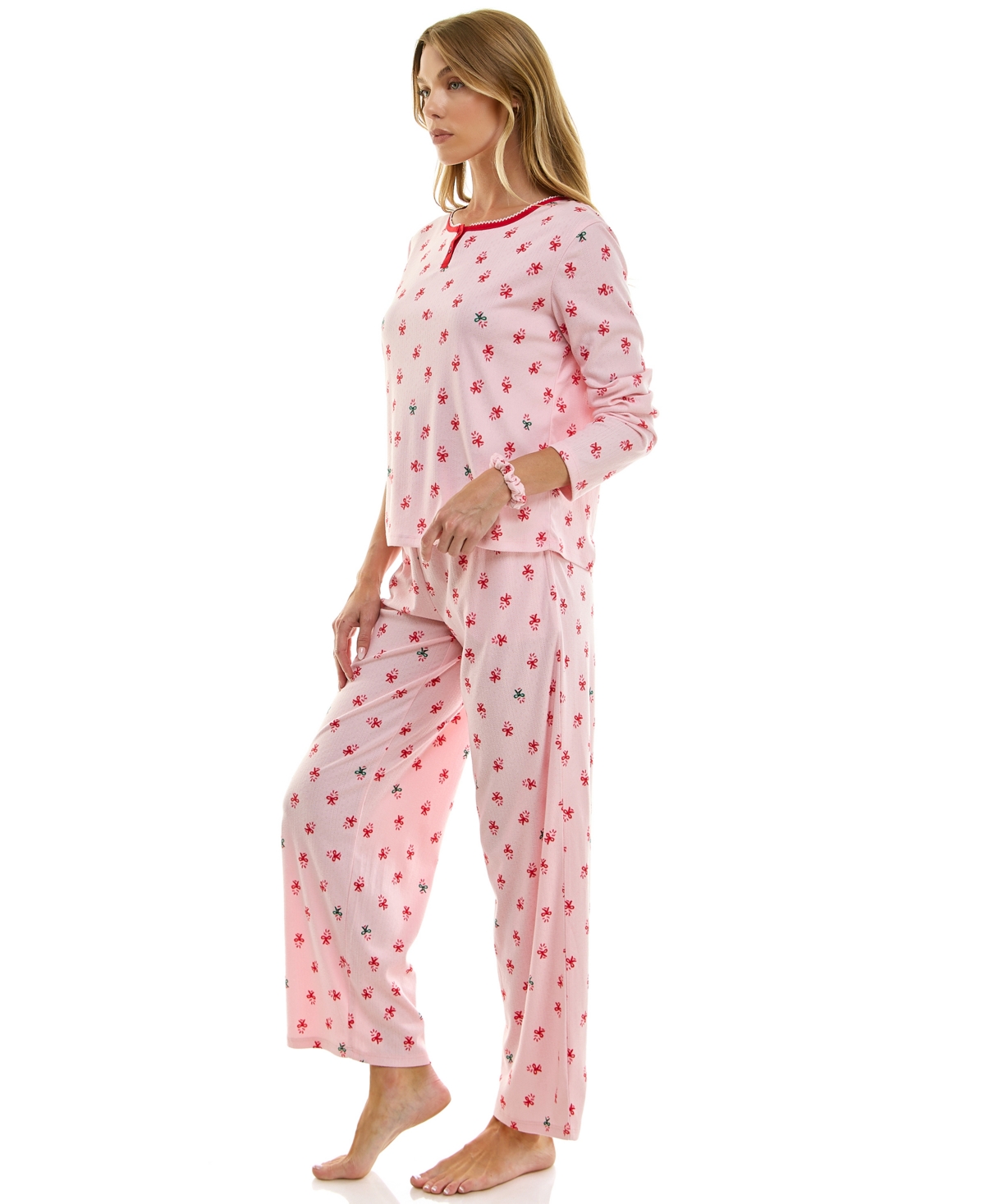 Click here for Roudelain Womens 2-Piece Printed Long-Sleeve Top a... prices