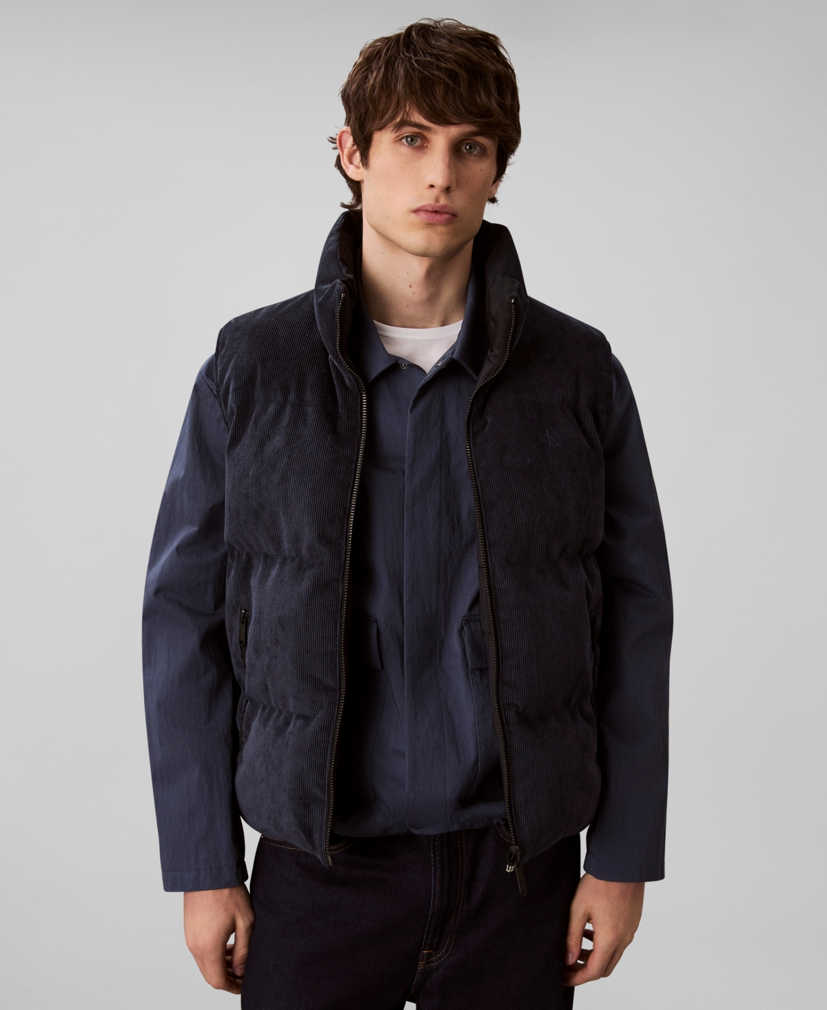 Click here for Calvin Klein Mens Regular-Fit Reversible Jacket -... prices