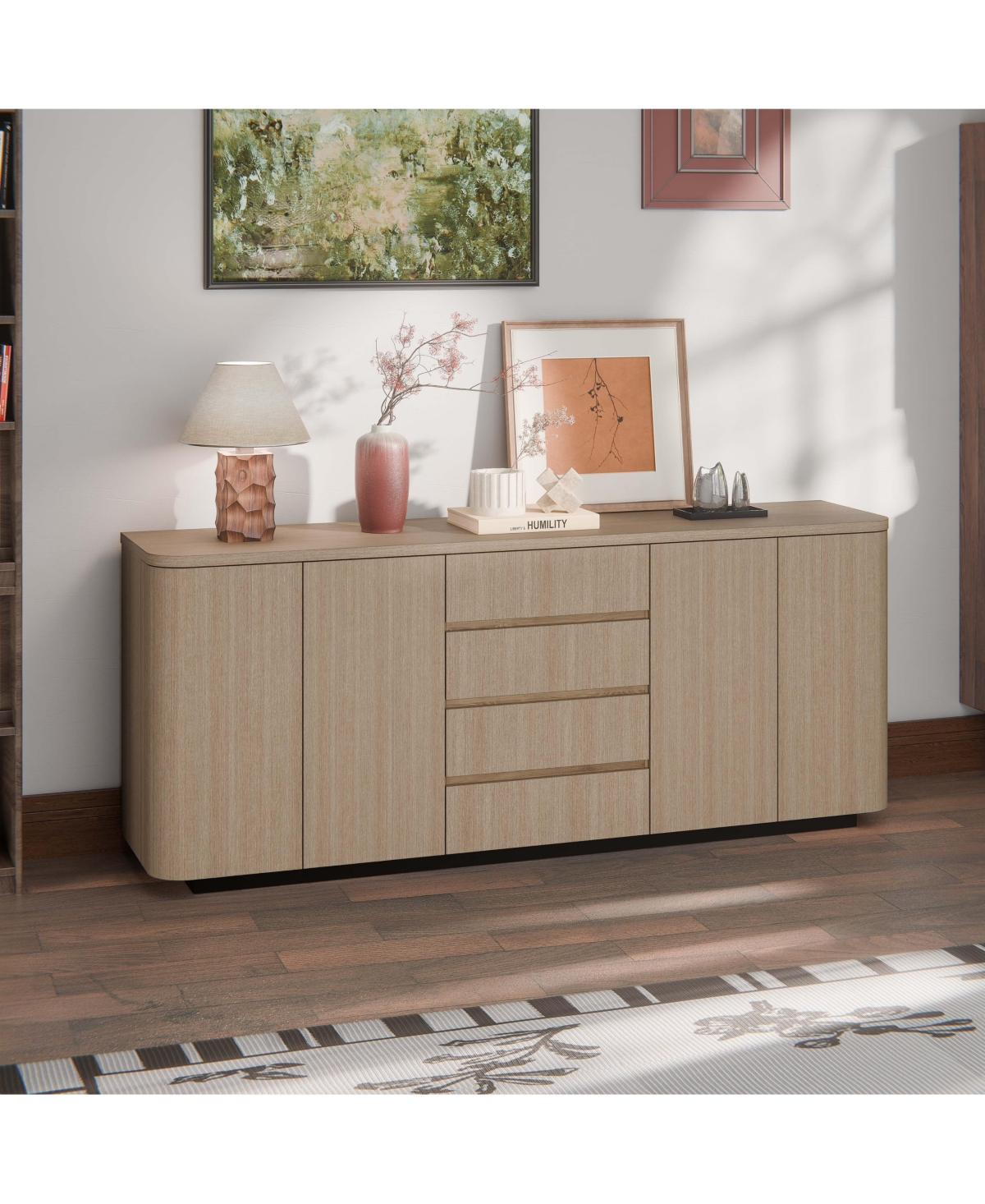 Click here for Homsee White Storage Cabinet with Metal Legs  Shel... prices