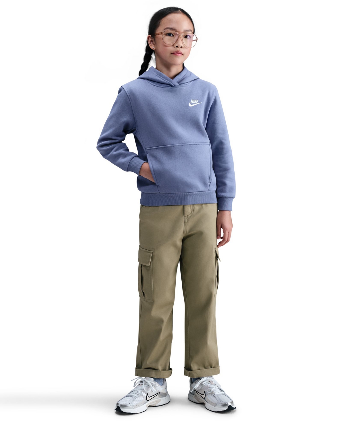 Click here for Nike Sportswear Big Kids Club Fleece Pullover Hood... prices