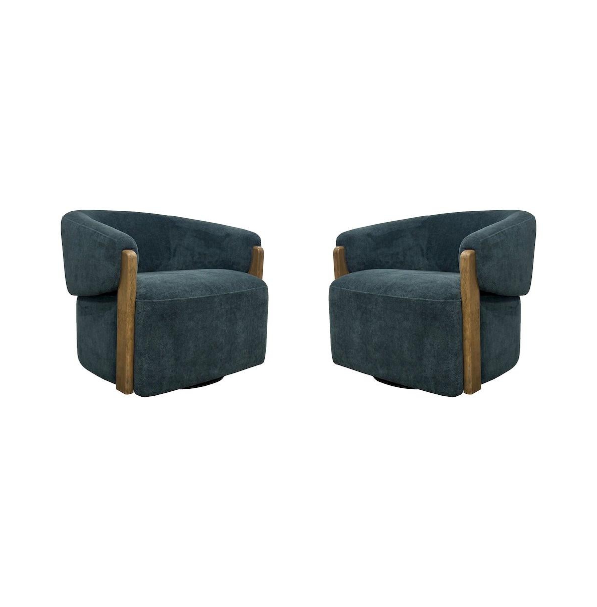 Click here for Parker Living Finley - Island Teal Swivel Accent C... prices