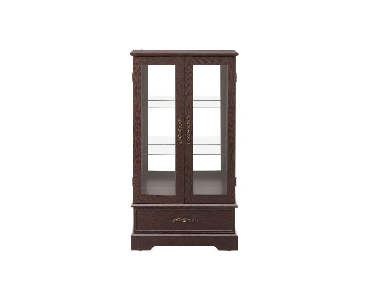 Click here for Casainc Glass Cabinet with Adjustable Glass Shelve... prices