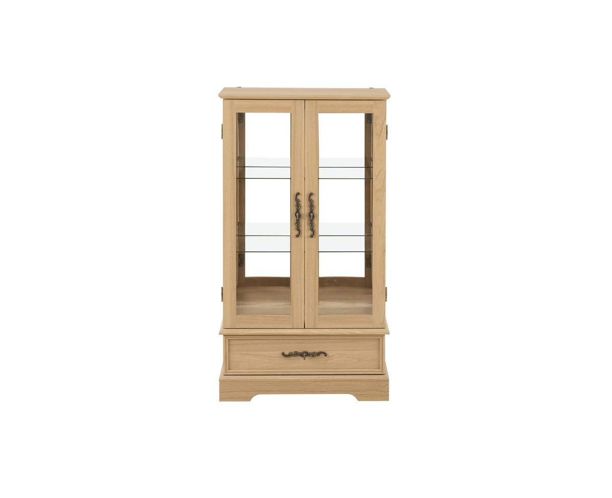 Click here for Casainc Glass Cabinet with Adjustable Glass Shelve... prices
