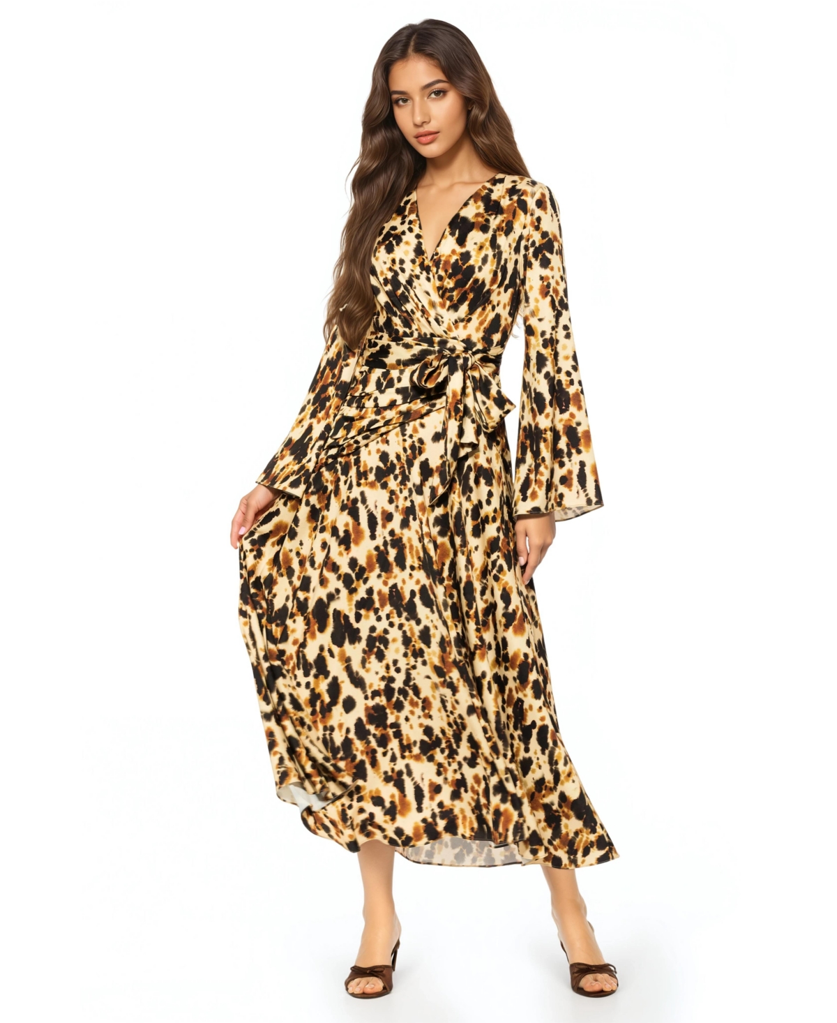 Click here for Alexia Admor Womens Sage Dress - Beige abstract prices