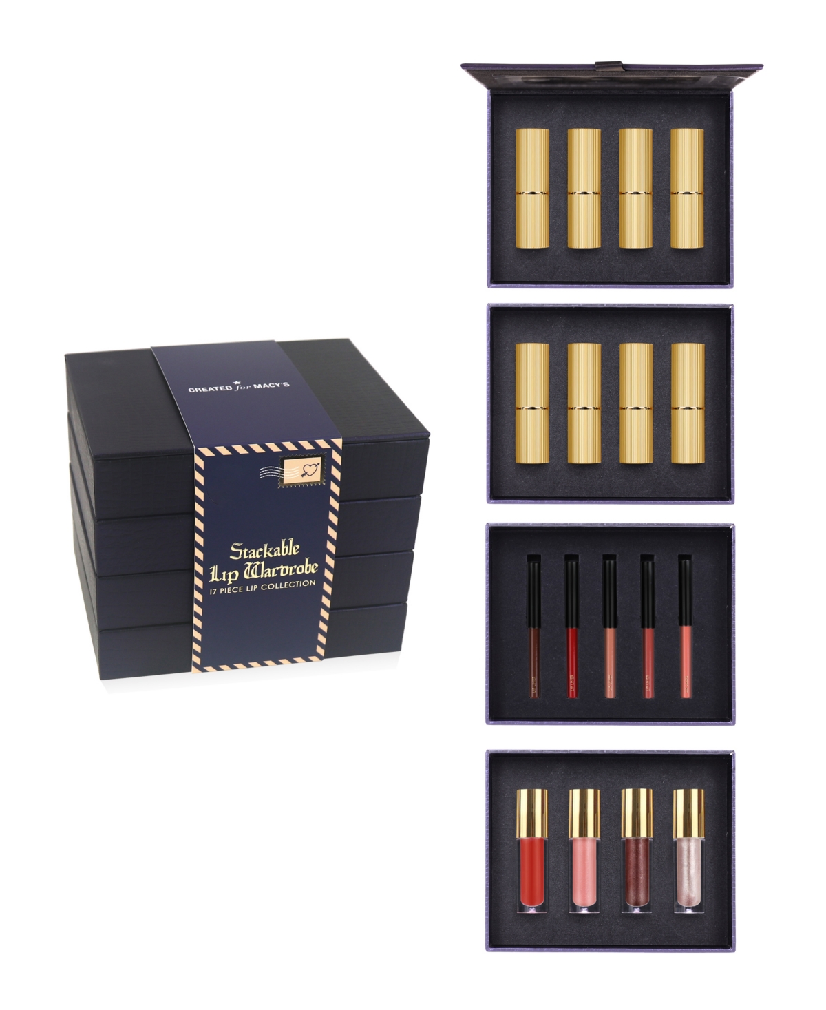 Click here for 17-Pc. Stackable Lip Wardrobe Set  Created for Mac... prices