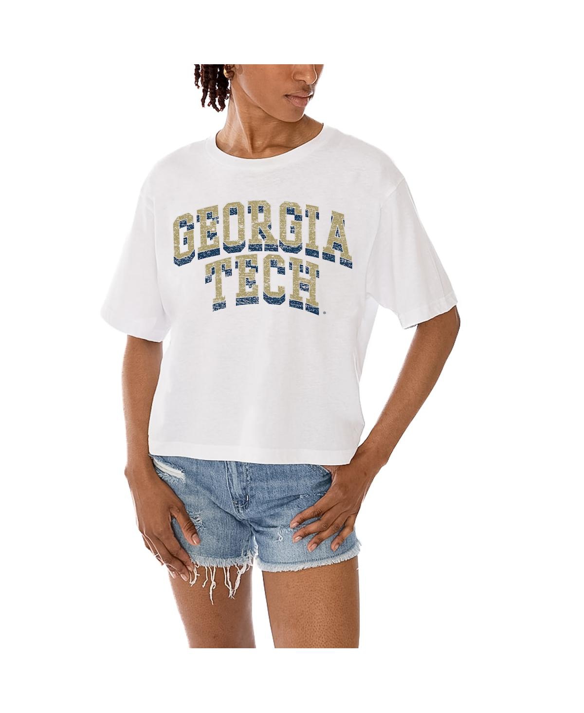 Click here for Gameday Couture Womens White Georgia Tech Yellow J... prices