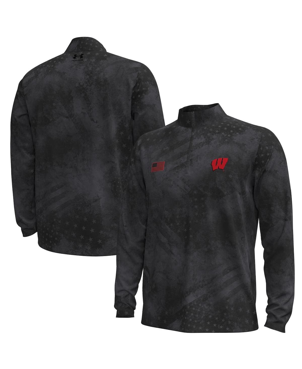 Click here for Under Armour Mens Black Wisconsin Badgers Freedom... prices