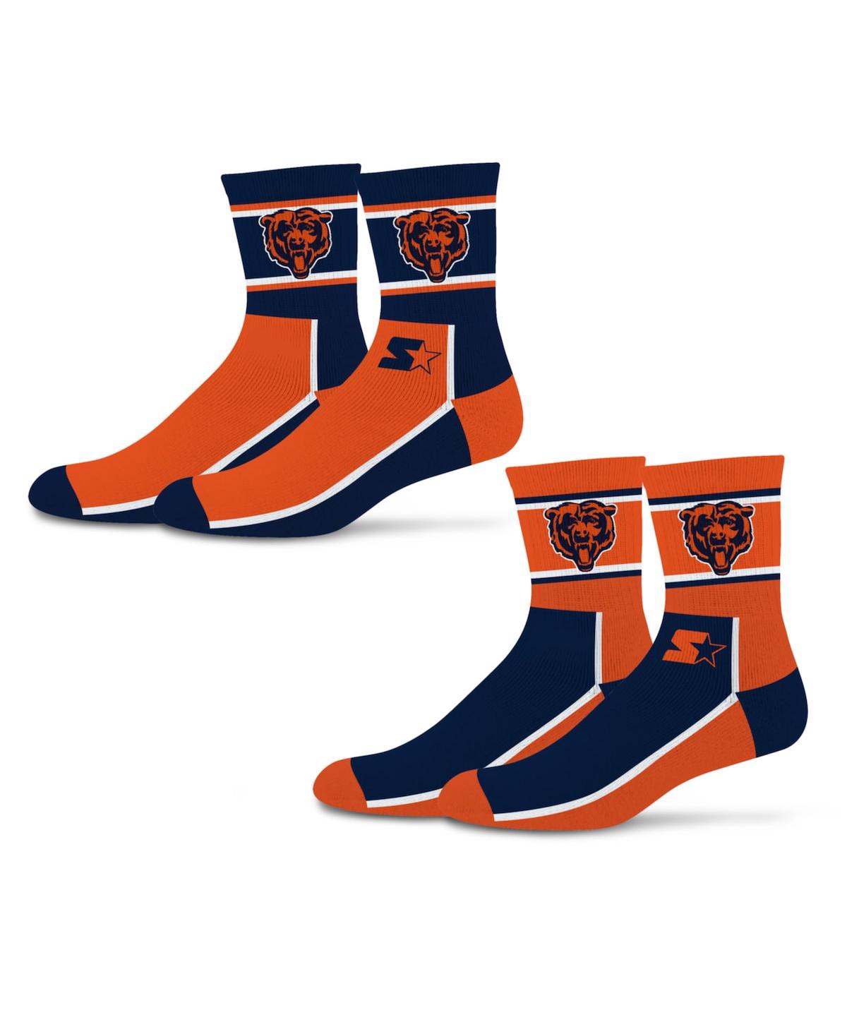 Click here for Starter Mens and Womens 2-Pack Navy/Orange Chicago... prices