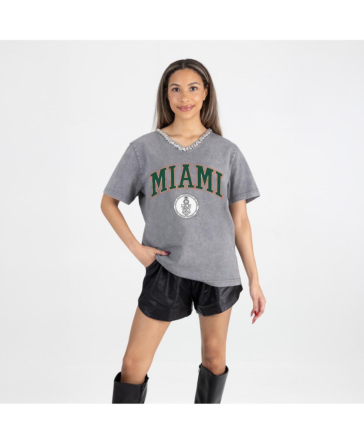 Click here for Gameday Couture Womens Gray Miami Hurricanes Iconi... prices