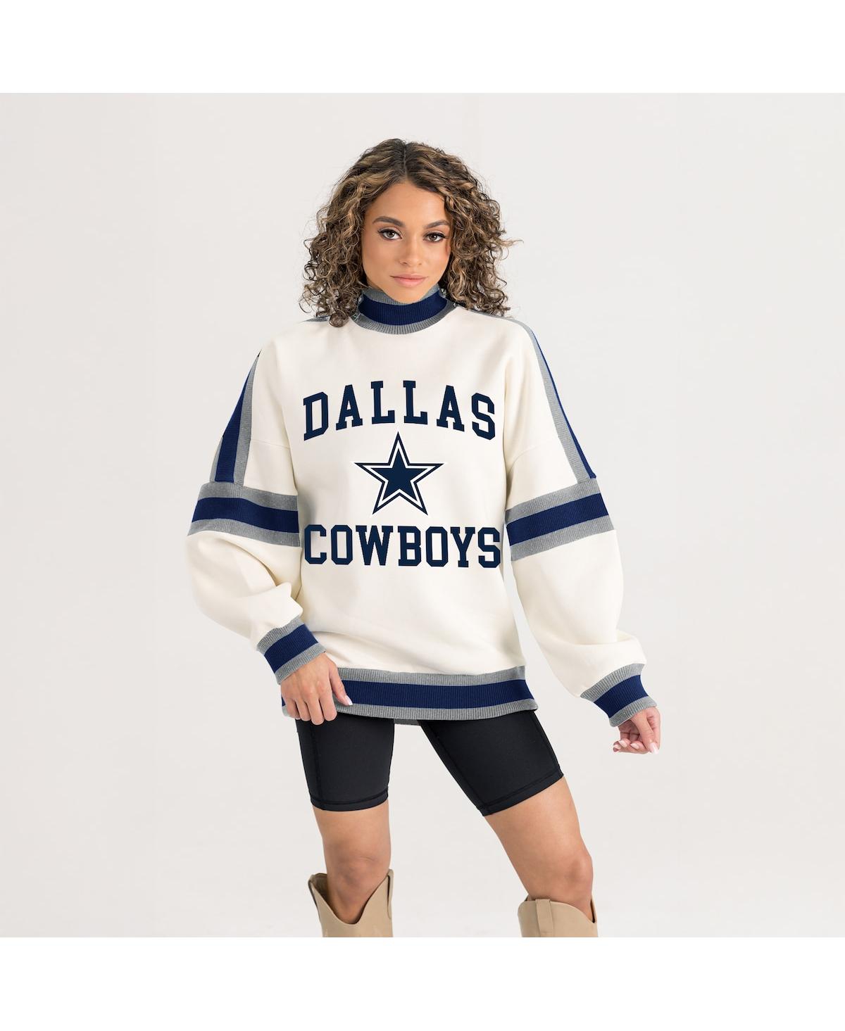 Click here for Gameday Couture Womens White Dallas Cowboys Oversi... prices