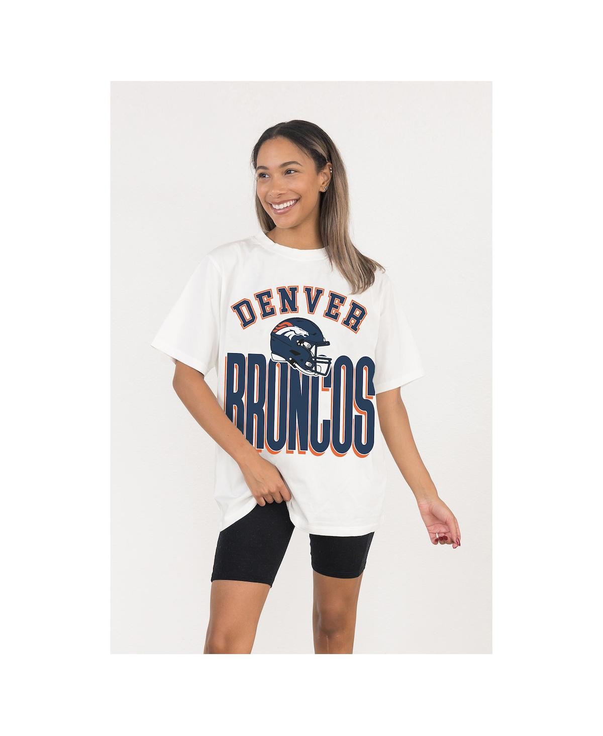 Click here for Gameday Couture Womens White Denver Broncos Oversi... prices