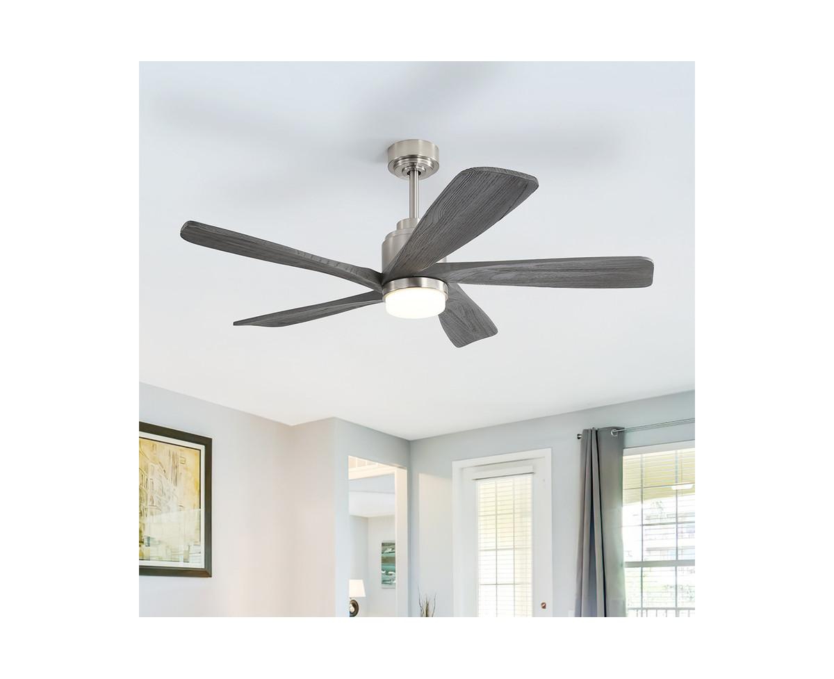 Click here for 52-inch Modern Stylish Sand Nickel 5-Blade Ceiling... prices