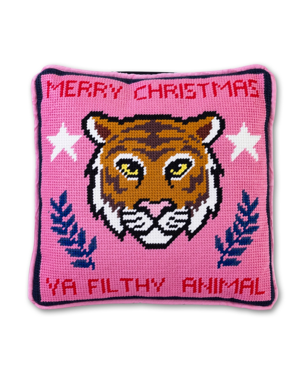 Click here for Furbish Needlepoint Pillow – Holiday Collec... prices