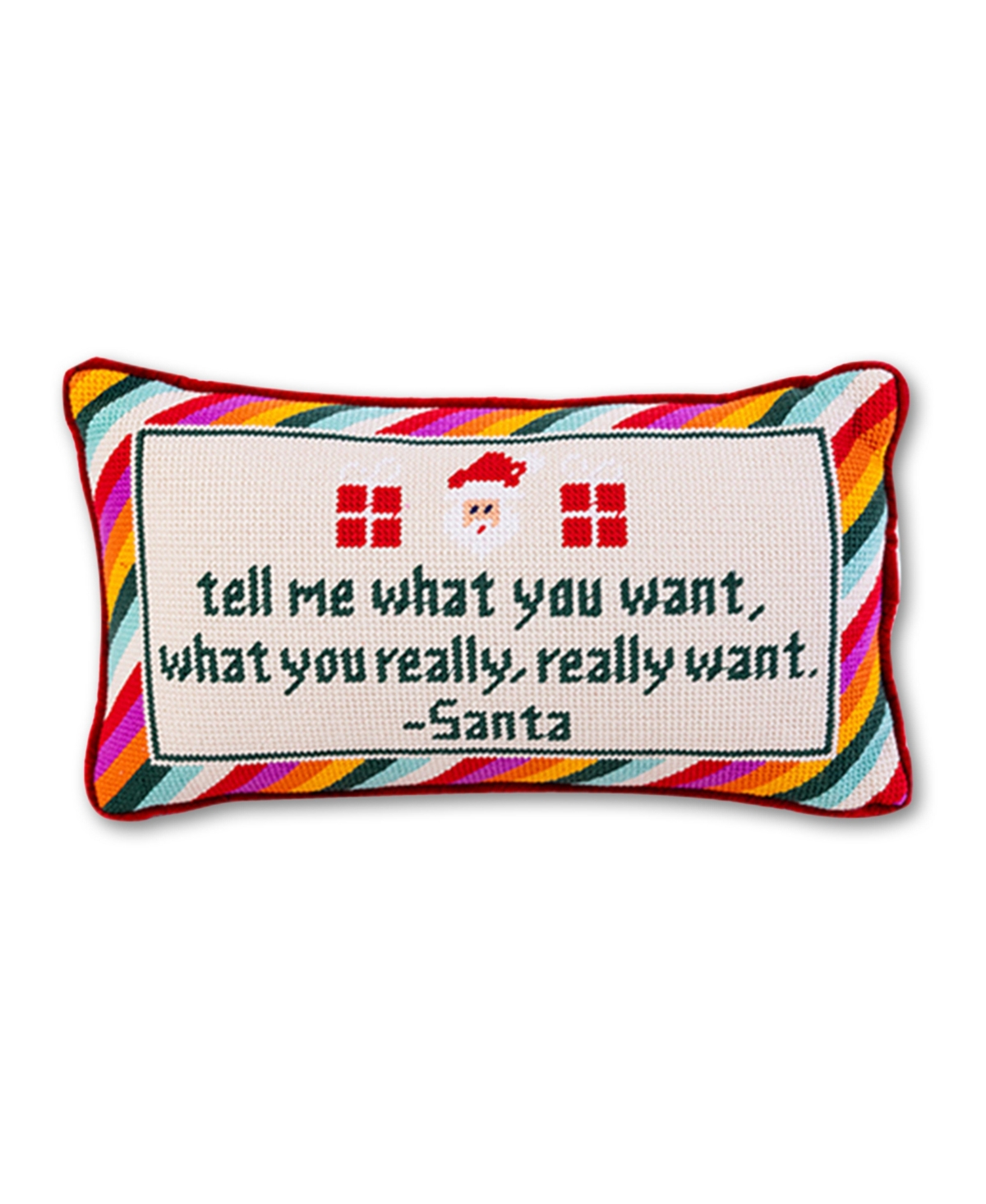 Click here for Furbish Needlepoint Pillow – Holiday Collec... prices