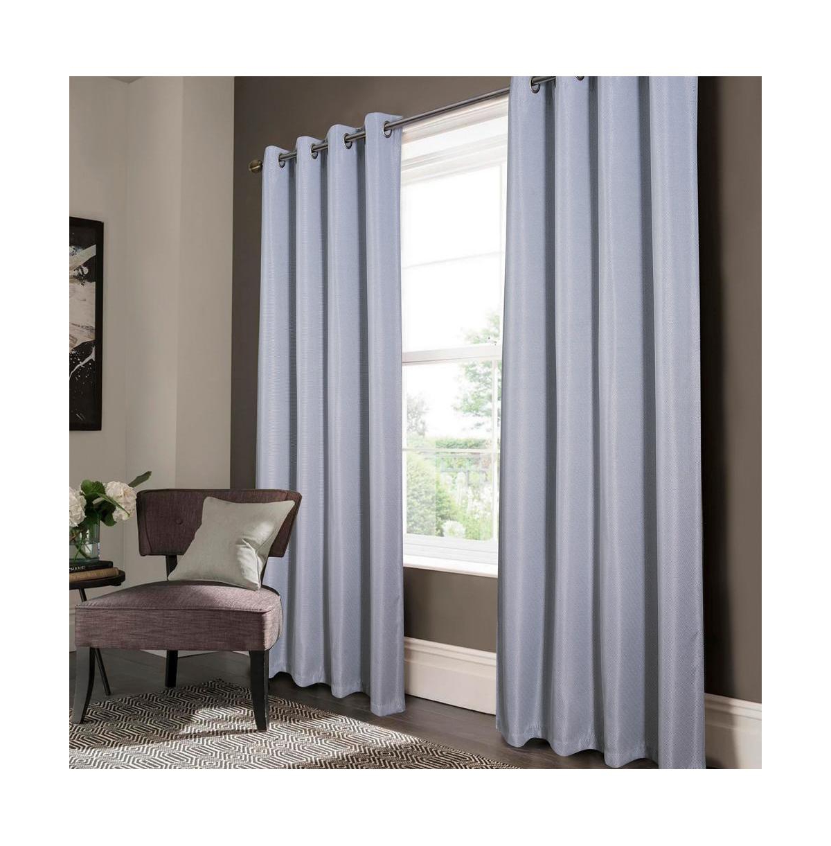 Click here for Oliva Gray Lucas Jacquard Blackout Grommet Panel -... prices