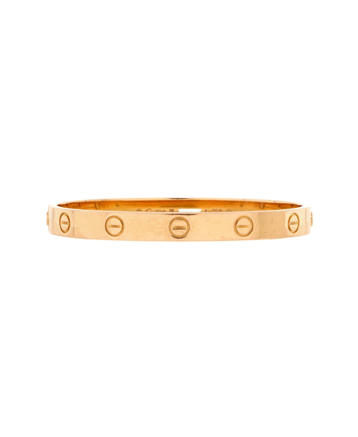 Click here for Pre-Owned Cartier Love Bracelet - 18k rose gold prices