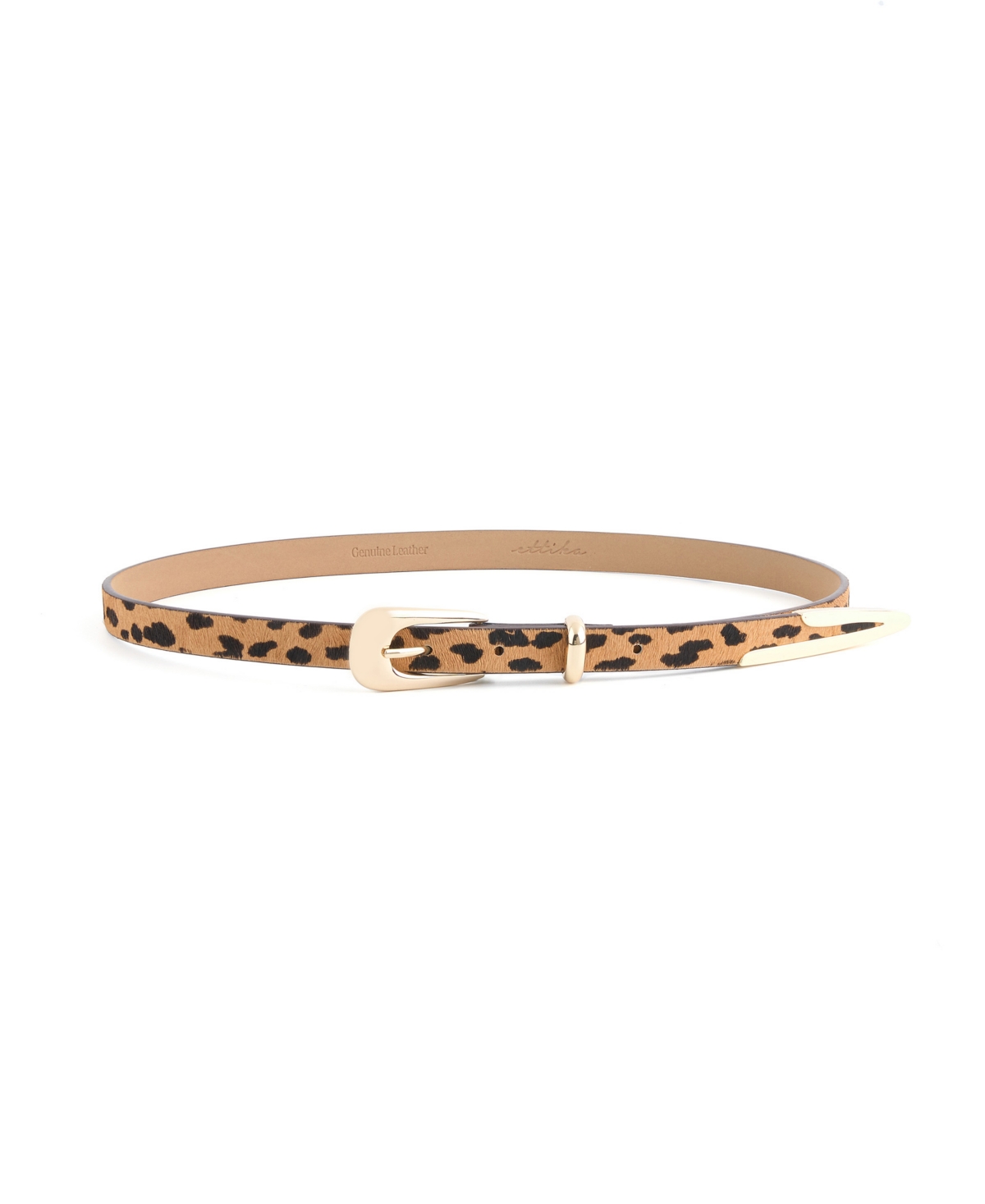 Click here for Ettika Cheetah Liquid Metal Western Belt - Cheetah prices