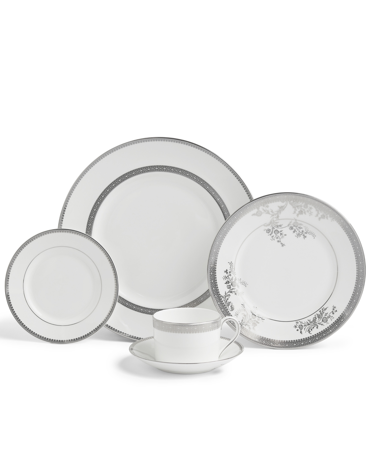 Vera Wang Wedgwood Vera Lace 5-Piece Place Setting