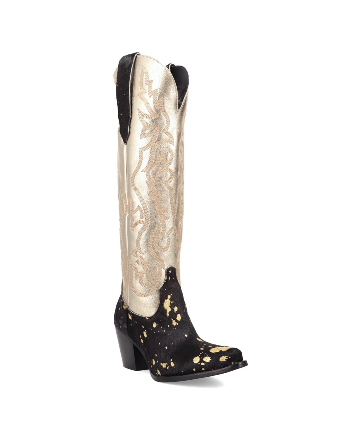 Click here for Dingo Womens Take No Bull Leather Boot - Black prices