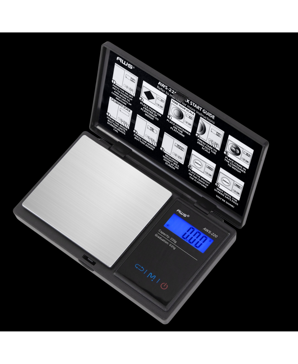 Click here for Aws 220g Digital Pocket Scales Series  220g x 0.01... prices