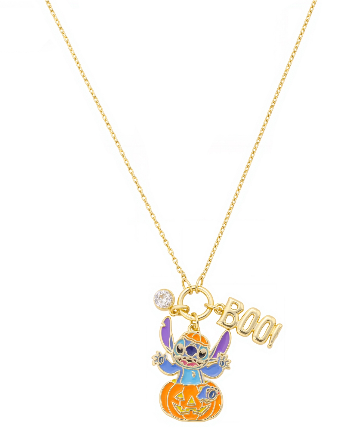 Click here for Disney Stitch Cubic Zirconia Trick or Treat Pendan... prices