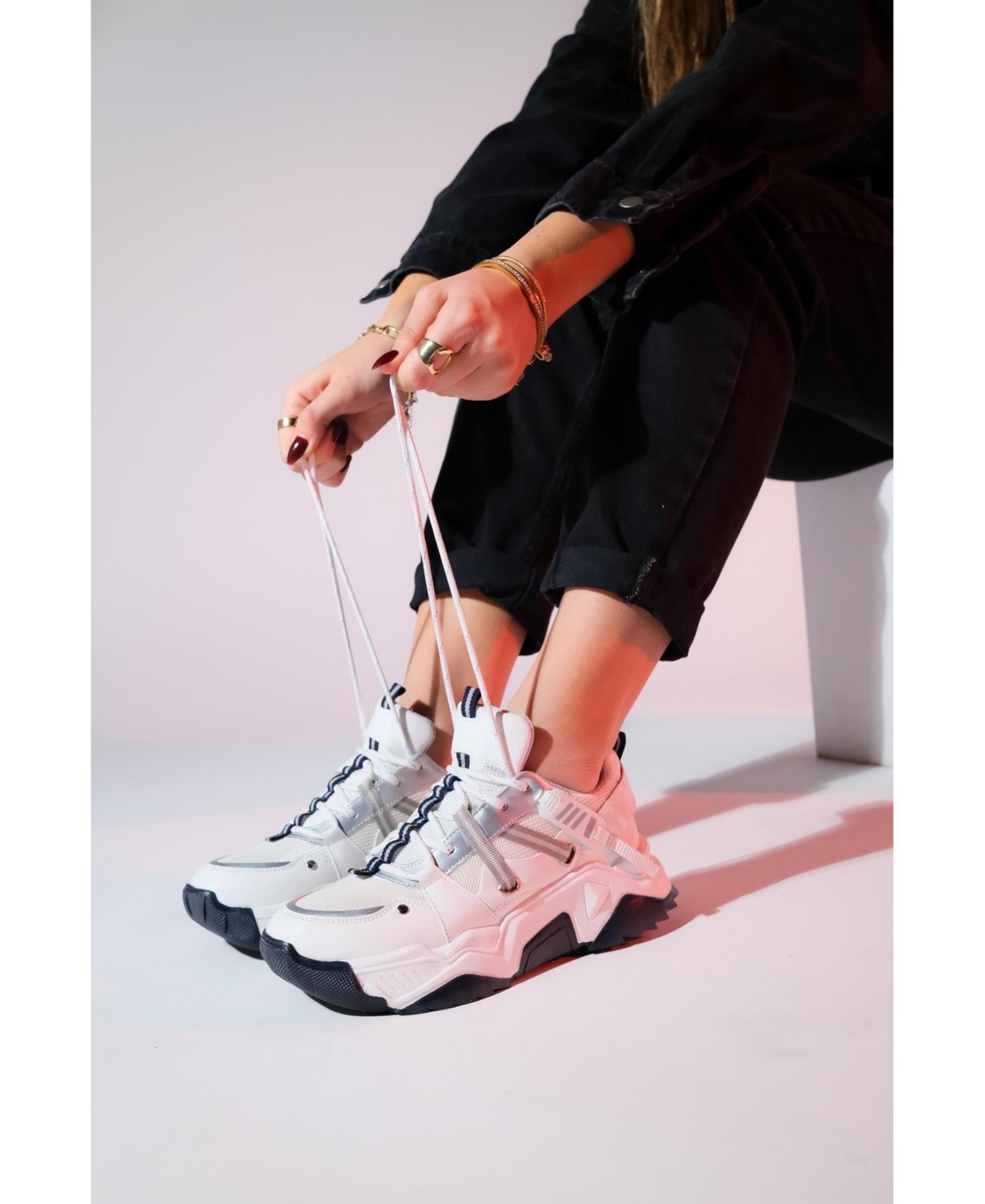 Click here for Prologue Shoes Maggie Sport Sneakers (Women) - Whi... prices