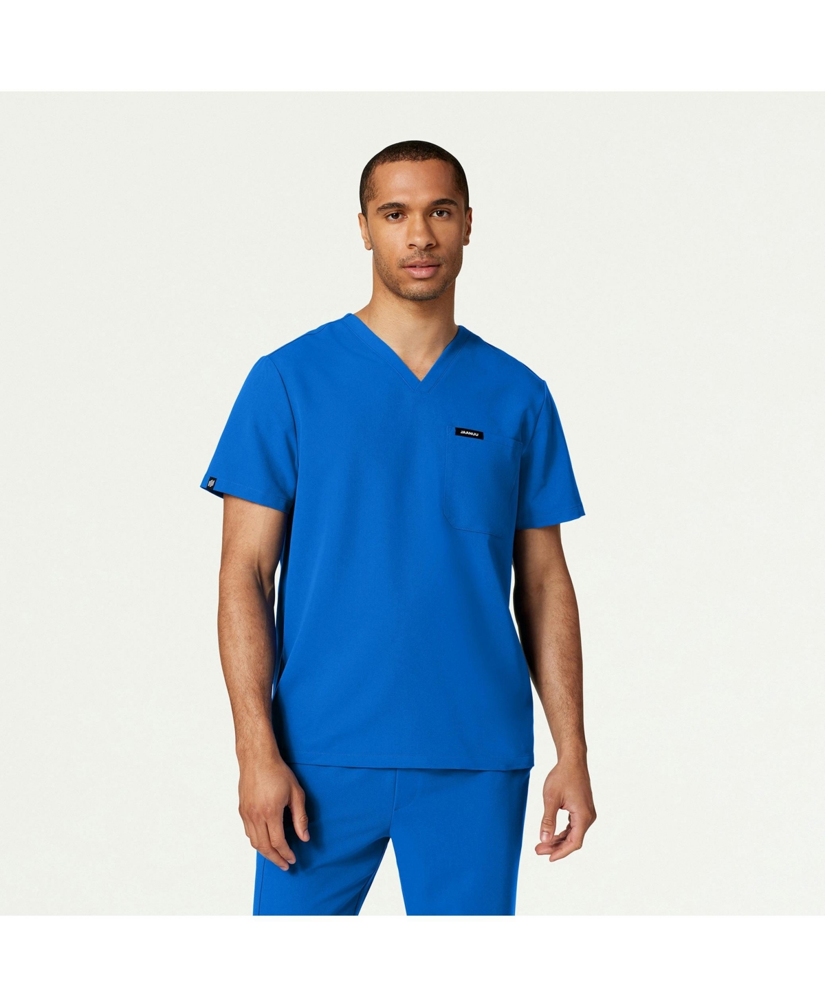 Click here for Jaanuu Holmes Mens 1-Pocket Classic V-Neck Scrub T... prices